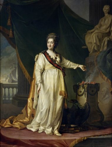 Catherine II - Legislator in the Temple of the Goddess of Justice